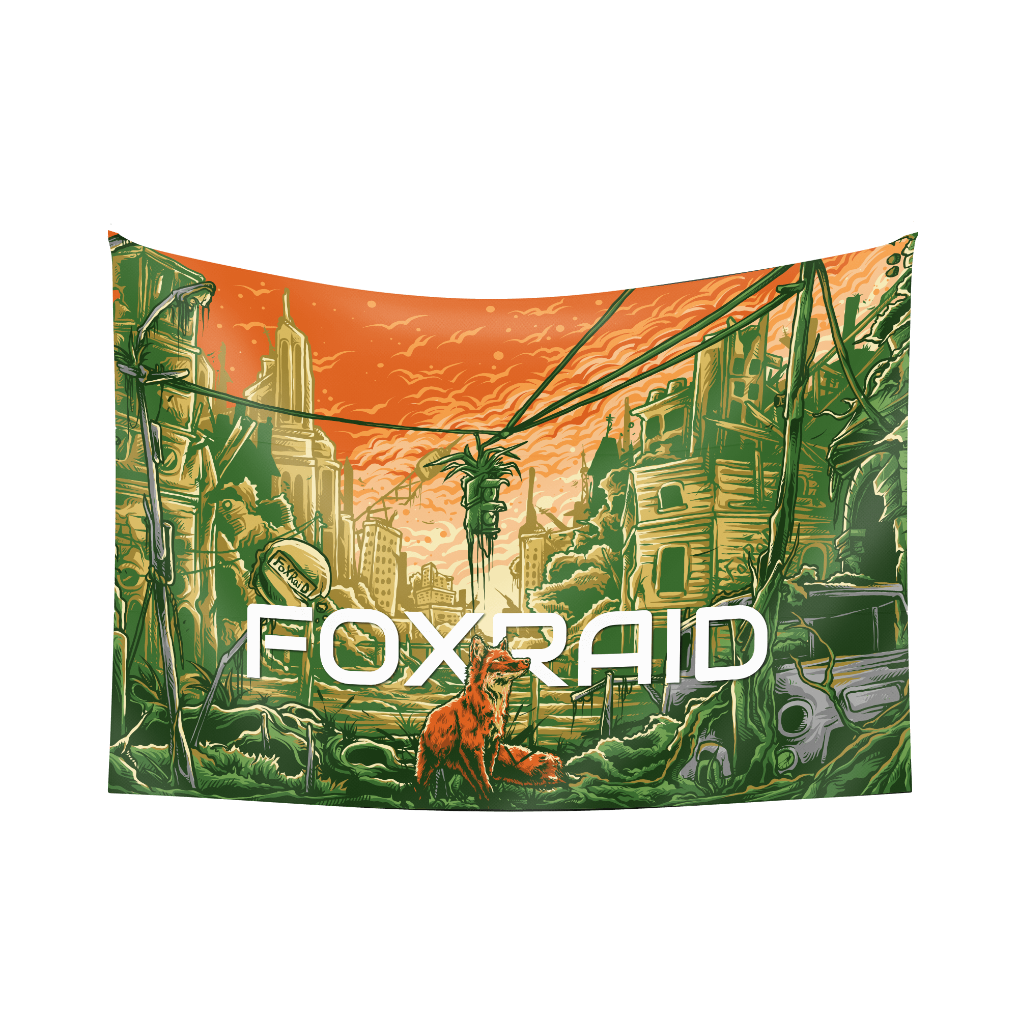 Foxraid Gaming Flag – Manatee