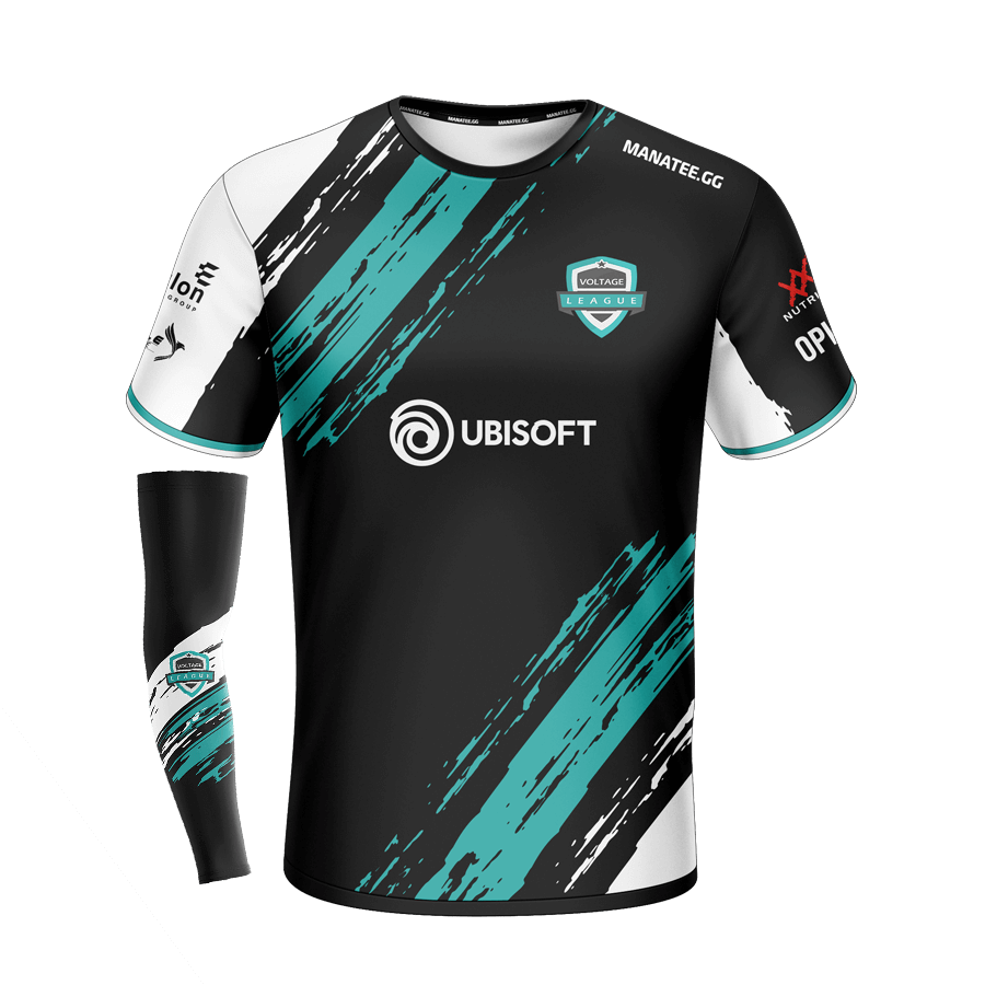 Voltage League Jersey + Gaming Sleeve – Manatee