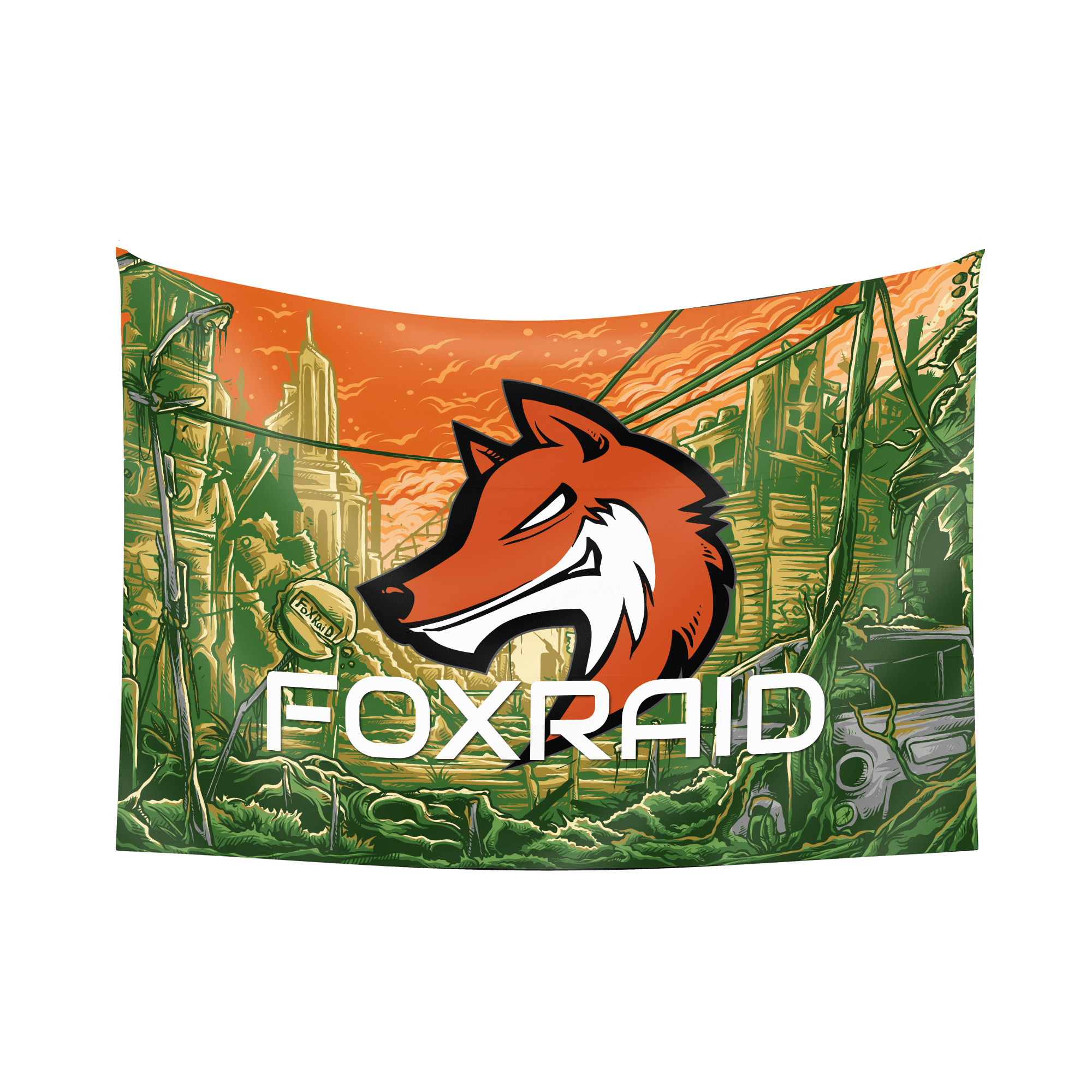 Foxraid Gaming Flag Logo – Manatee